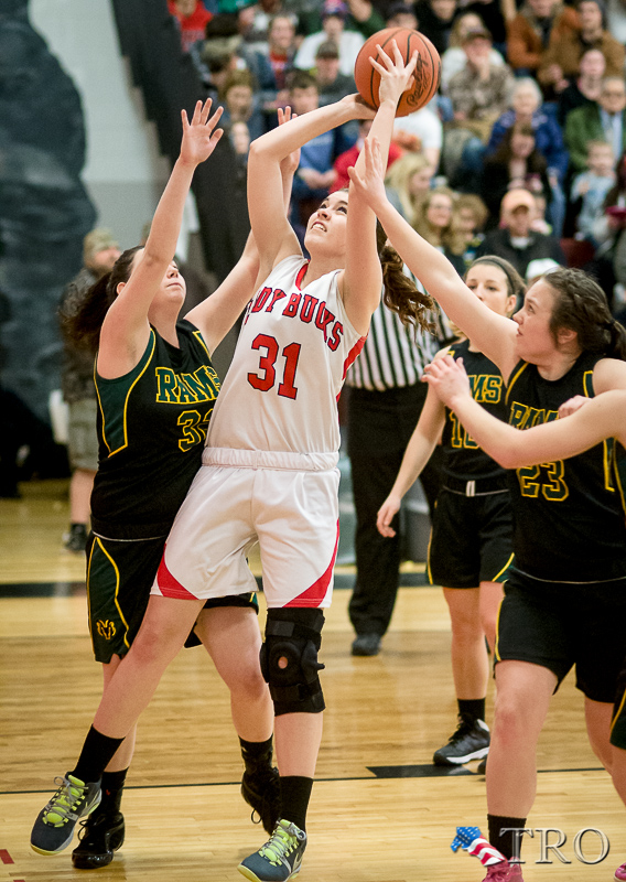 Lady Bucks Romp Over CMVT 60-27 – The Record Online