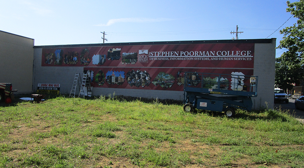 Poorman College Signage Goes Up Minus City Approval – The Record Online