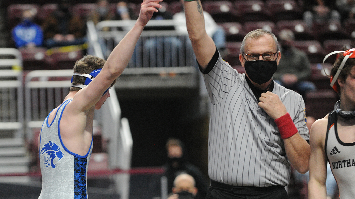 Simcox finishes with win, earns fifth place at states – The Record Online