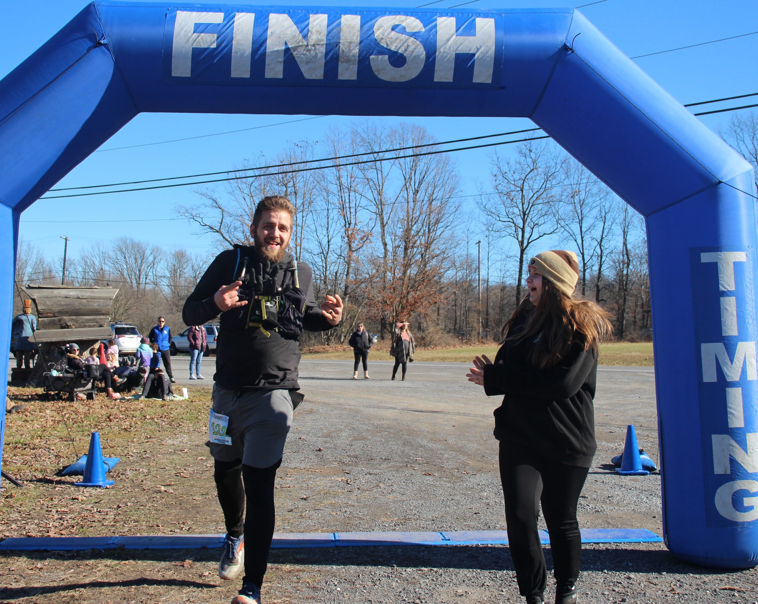 Frozen Snot Trail Race Decidedly Un-Frozen This Year! 300 compete in ...